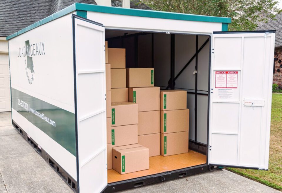 20 ft GEAUX Box - Mobile Storage Container Rental | Load & Geaux